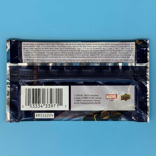 Black Panther Wakanda Forever Single Packet – Upper Deck (2024 ...