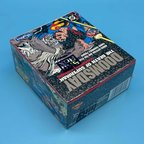 Doomsday: The Death of Superman Trading Cards Box – SkyBox (1992 ...