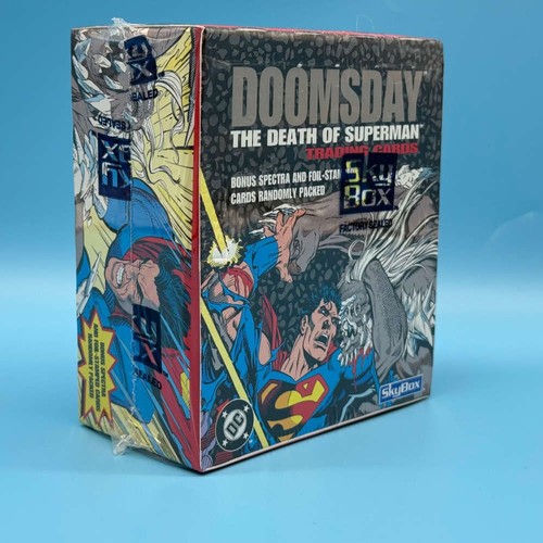 Doomsday: The Death of Superman Trading Cards Box – SkyBox (1992 ...