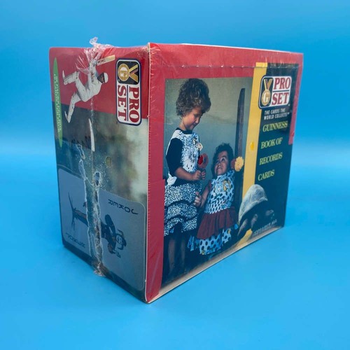 Guinness Book of Records Trading Cards Box – Pro Set (1992) | Hoarders ...