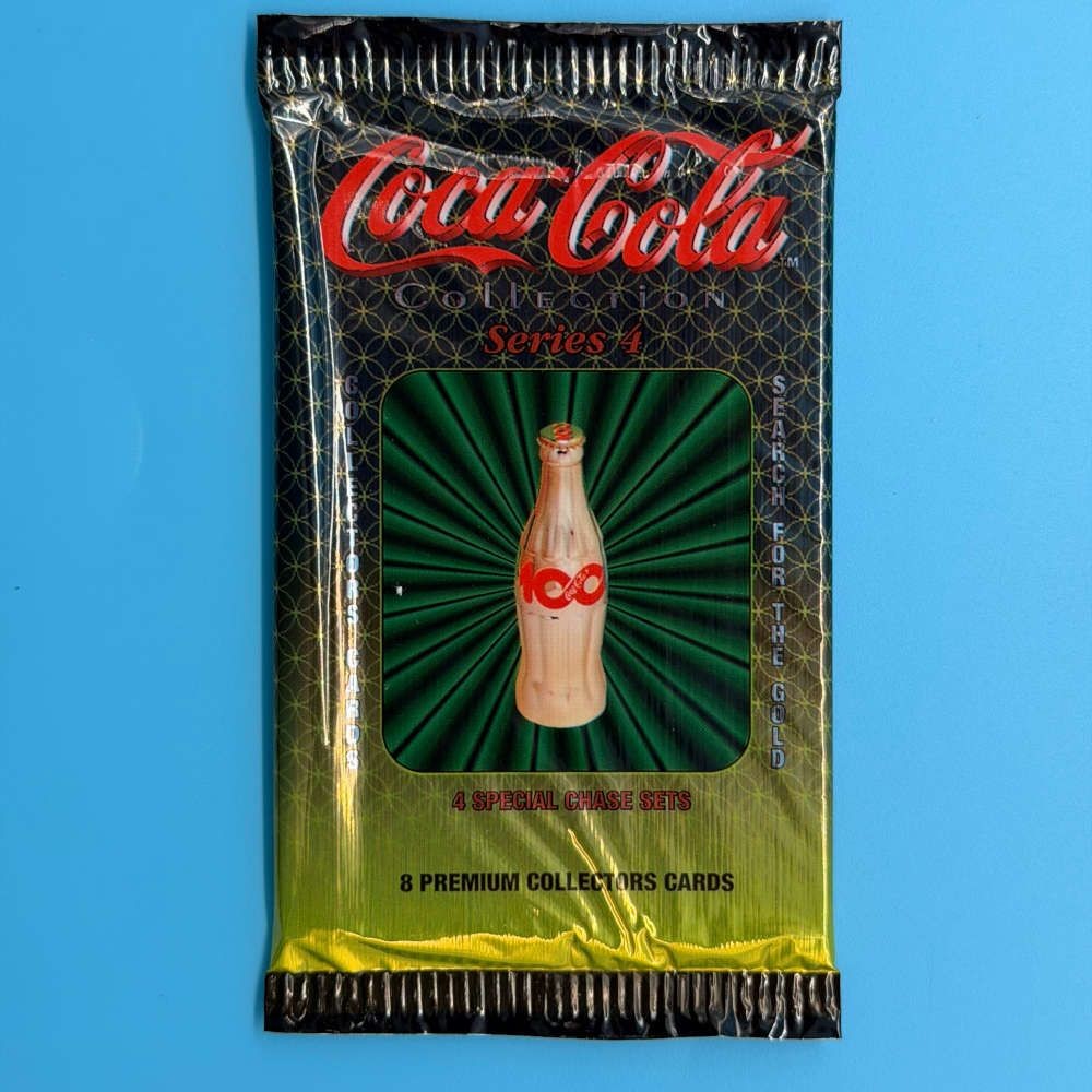 Coca-Cola Series 4 Collector Cards Single Packet - Collect-A-Card (1995 ...