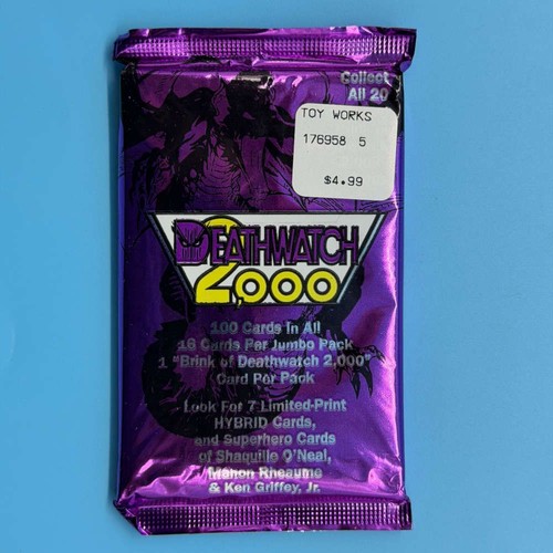 Deathwatch 2000 Trading Cards Packet – Classic (1993) | Hoarders ...